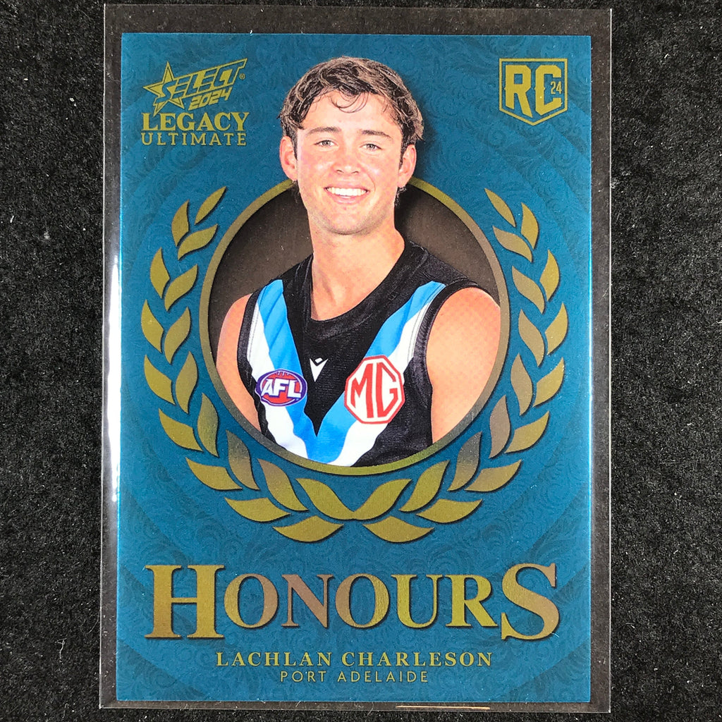2024 Select AFL Legacy Ultimate LACHLAN CHARLESON Honours Rookie 39/25 ...