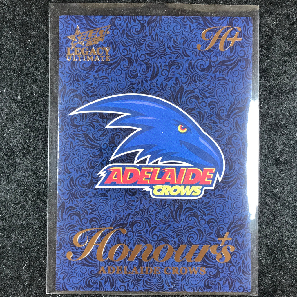 2024 Select AFL Legacy Ultimate ADELAIDE CROWS LOGO Honours+ 21/125 #1 ...