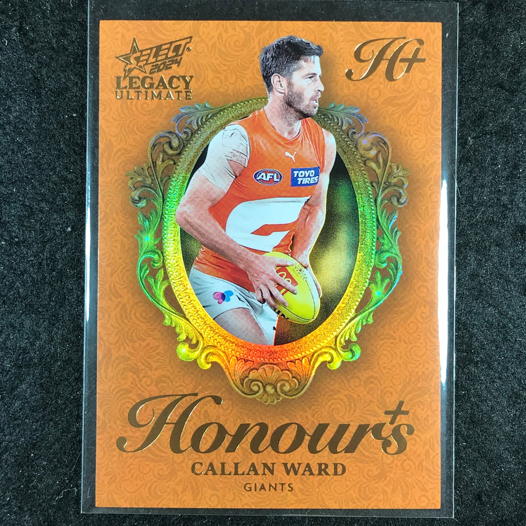 2024 Select AFL Legacy Ultimate CALLAN WARD Honours+ 77/125 #119 ...