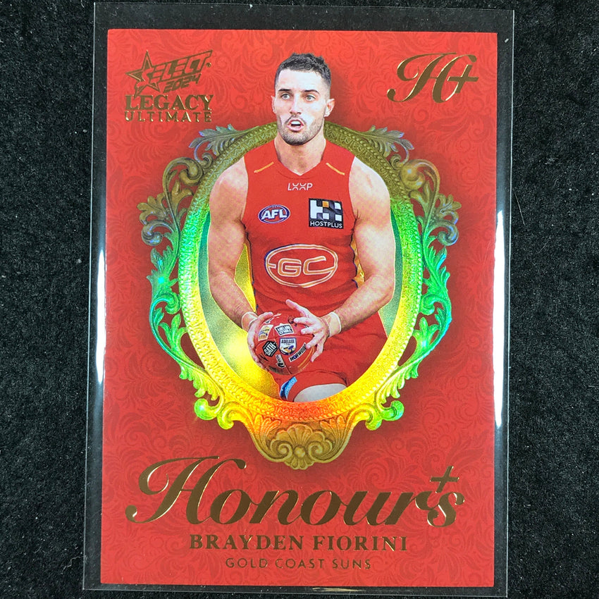 2024 Select AFL Legacy Ultimate BRAYDEN FIORINI Honours+ 87/125 #126 ...