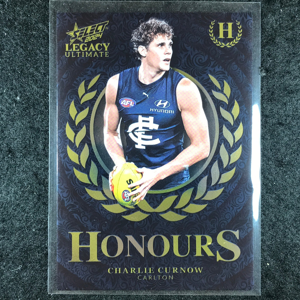 2024 Select AFL Legacy Ultimate CHARLIE CURNOW Honours 131/255 #27 ...