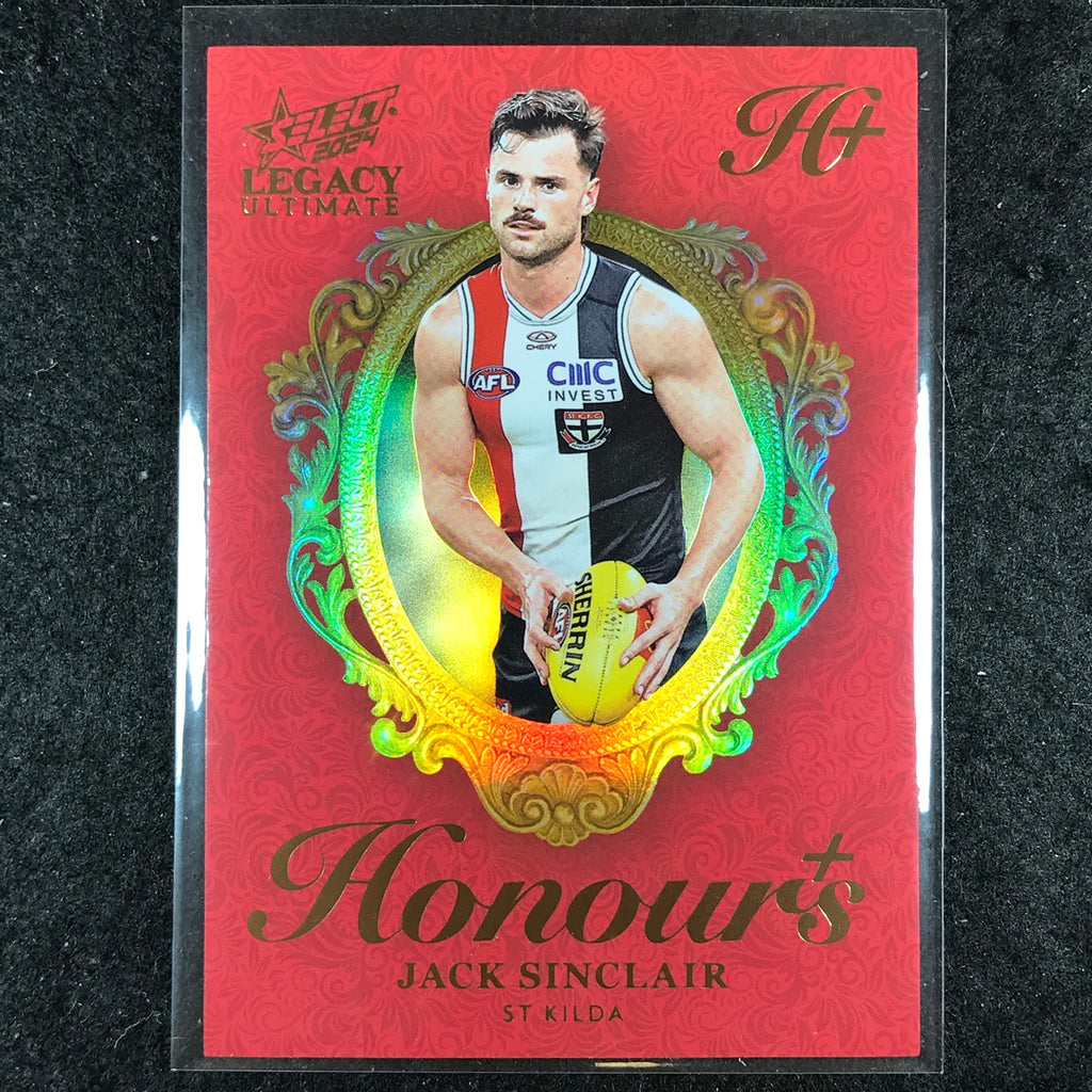 2024 Select AFL Legacy Ultimate JACK SINCLAIR Honours+ 003/125 #221 ...