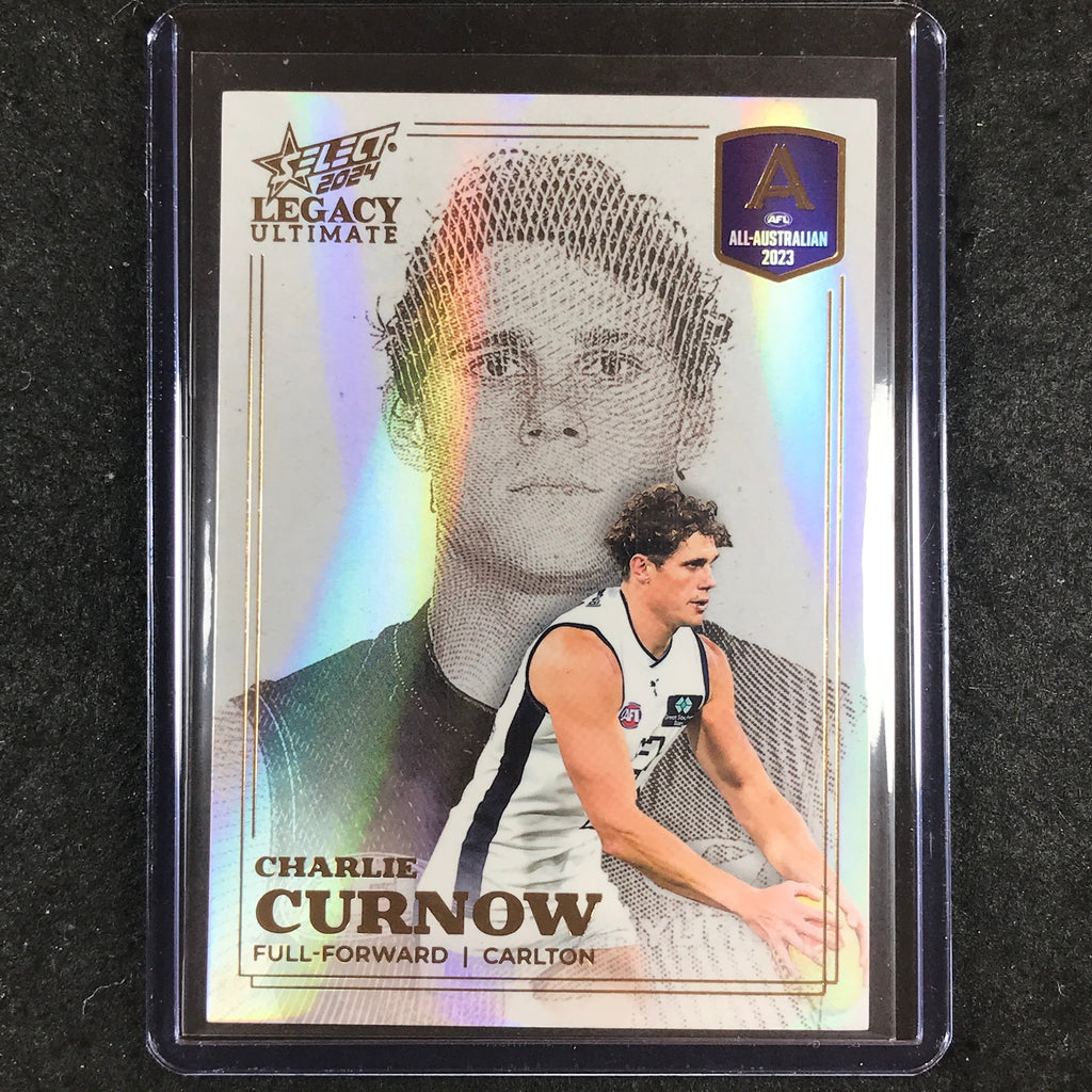 2024 Select AFL Legacy Ultimate CHARLIE CURNOW 2023 All-Australian 177 ...
