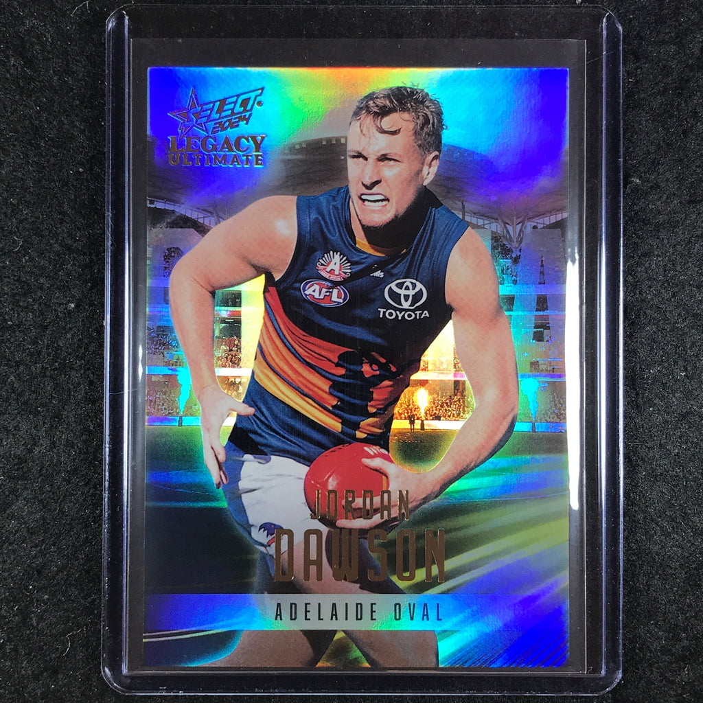 2024 Select AFL Legacy Ultimate JORDAN DAWSON Stadia 77/90 #3 – Cherry ...