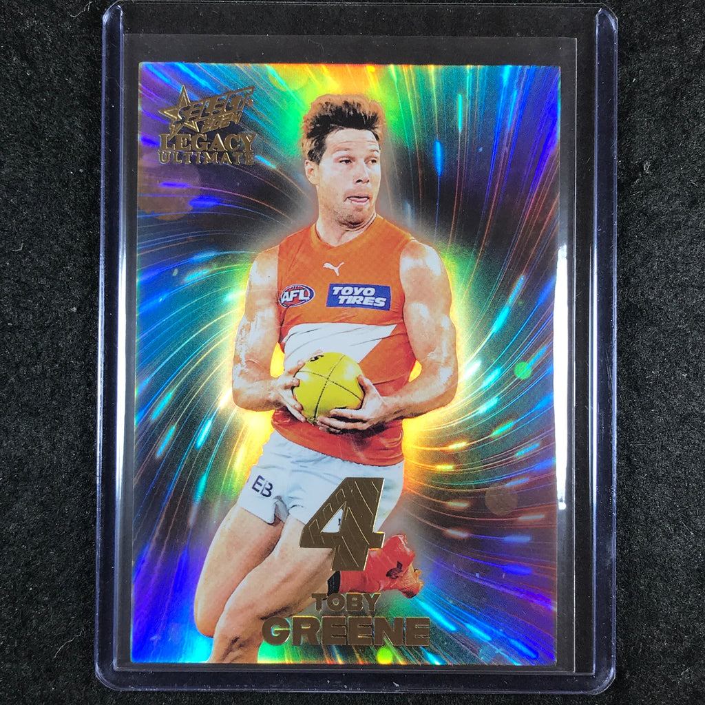 2024 Select AFL Legacy Ultimate TOBY GREENE Vortex 16/80 #44 – Cherry ...