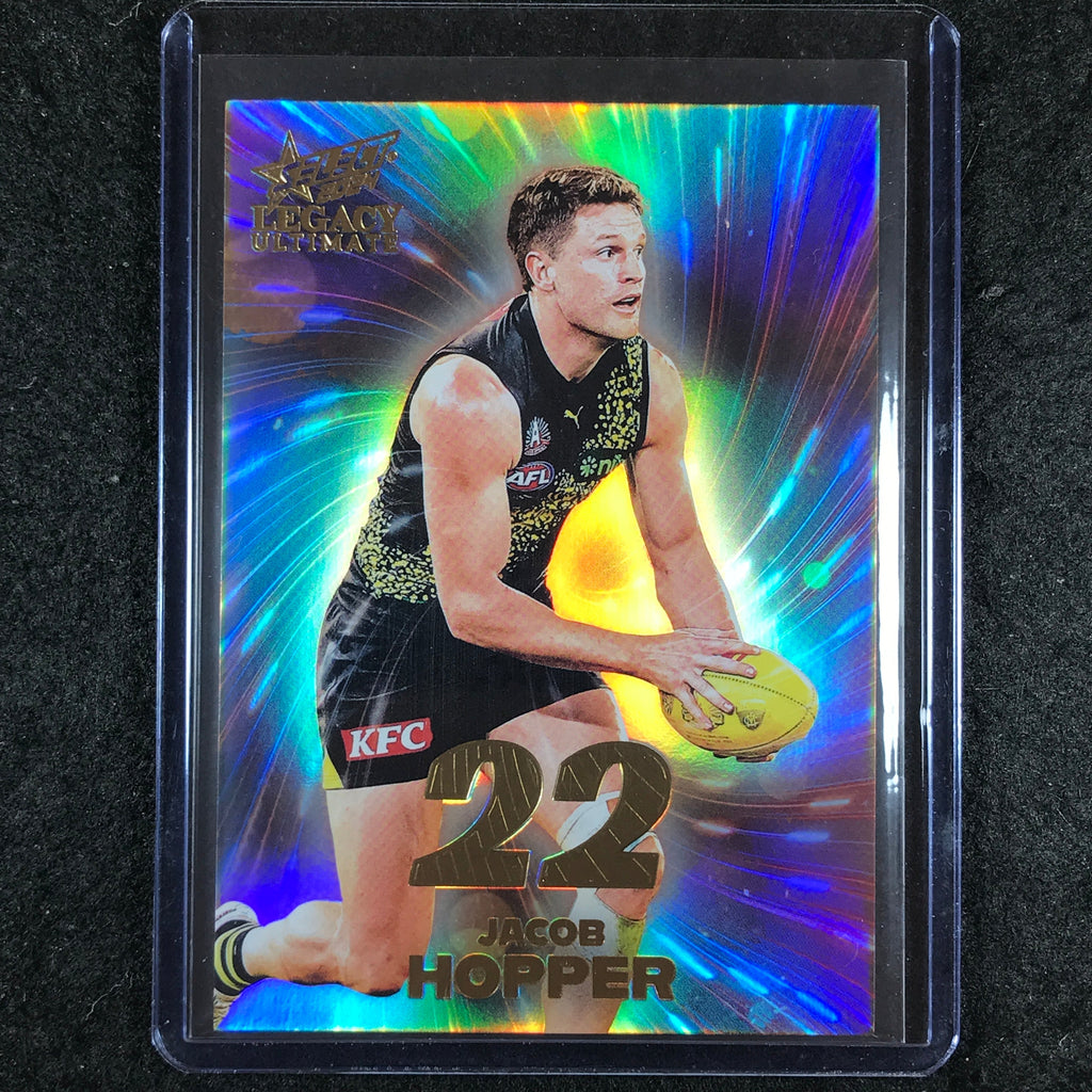 2024 Select AFL Legacy Ultimate JACOB HOPPER Vortex 26/80 #82 – Cherry ...