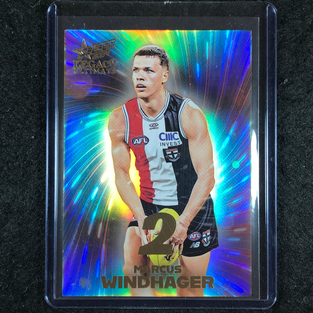2024 Select AFL Legacy Ultimate MARCUS WINDHAGER Vortex 80/80 #90 ...