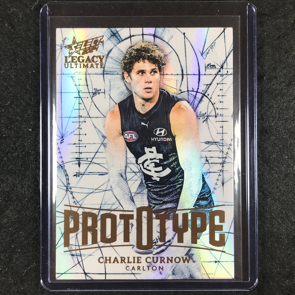 2024 Select AFL Legacy Ultimate CHARLIE CURNOW Prototype 21/60 #19 ...