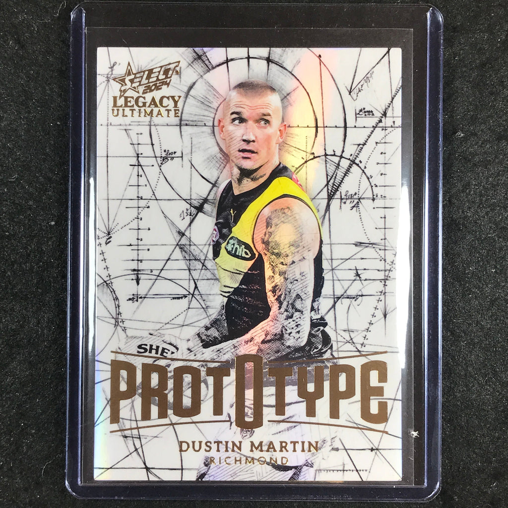 2024 Select AFL Legacy Ultimate DUSTIN MARTIN Prototype 56/60 #109 ...