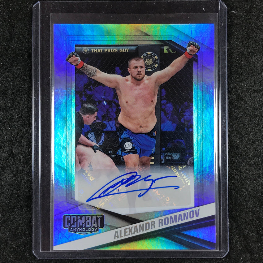 2025 PFL Combat Anthology ALEXANDR ROMANOV Base Signatures Auto #84 ...