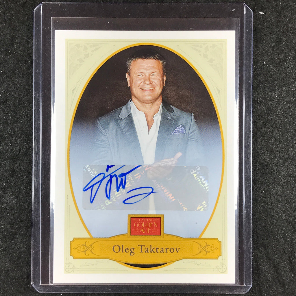 2025 PFL Combat Anthology OLEG TAKTAROV Golden Age Signatures Auto #21 ...