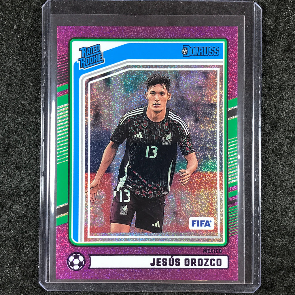 2024-25 Donruss Soccer JESUS OROZCO Rated Rookie Purple 3/25 #195 ...