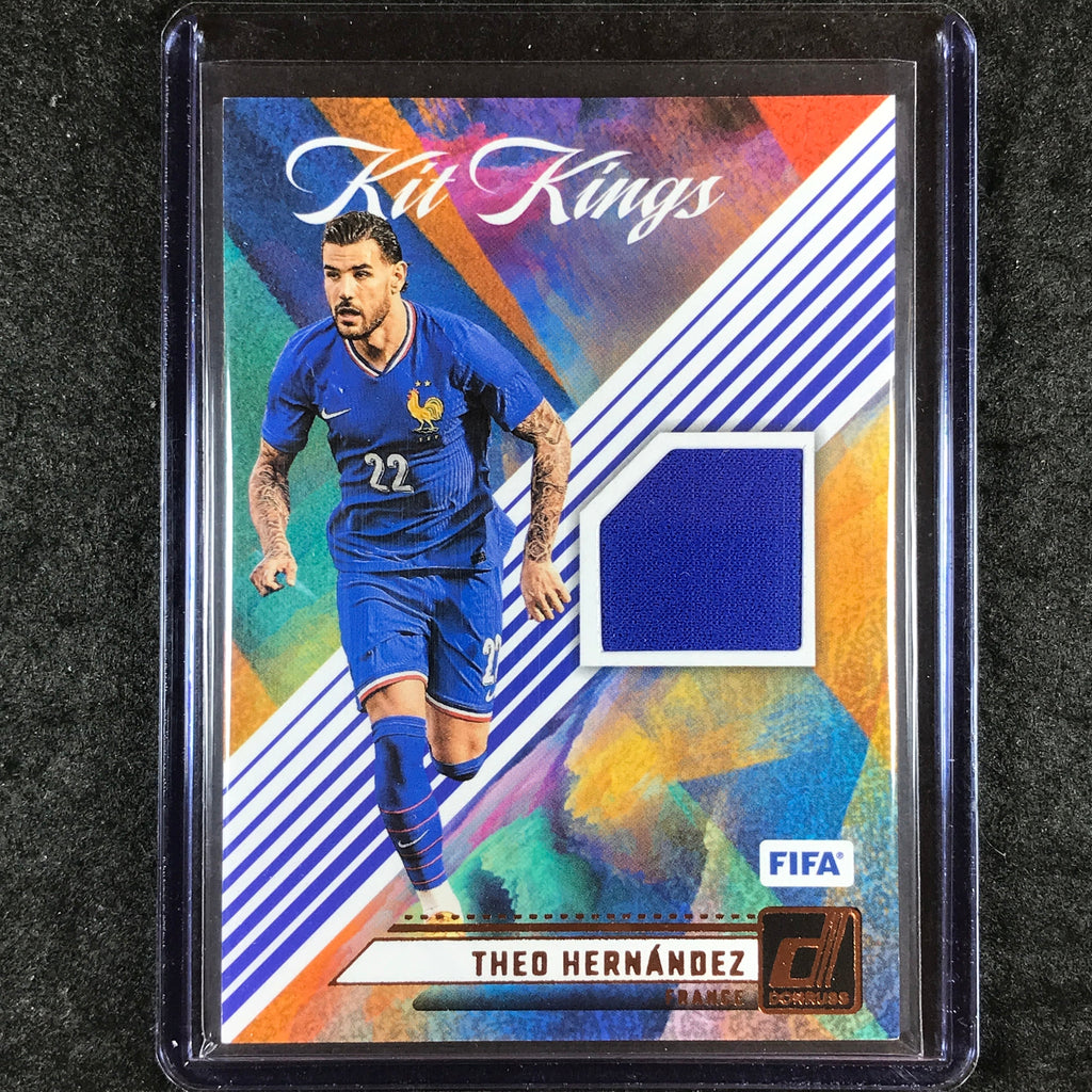 2024-25 Donruss Soccer THEO HERNANDEZ Kit Kings Jersey Relic #TH ...