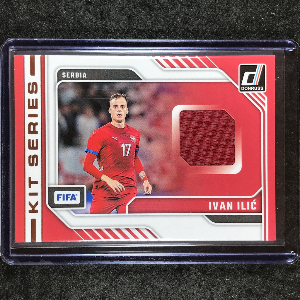 2024-25 Donruss Soccer IVAN ILIC Kit Series Jersey Relic #II – Cherry ...