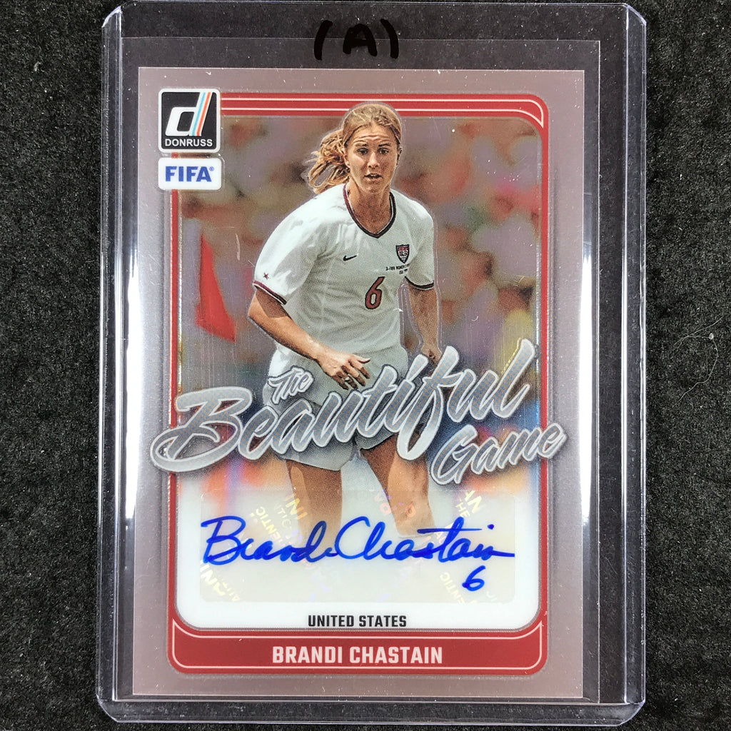 2024-25 Donruss Soccer BRANDI CHASTAIN The Beautiful Game Auto Base #B ...