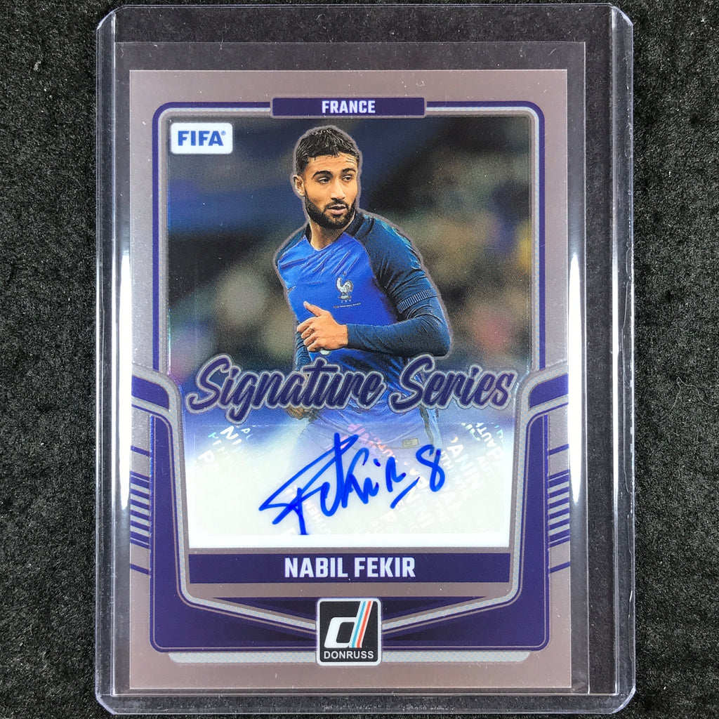 2024-25 Donruss Soccer NABIL FEKIR Signature Series Auto Base #NF ...