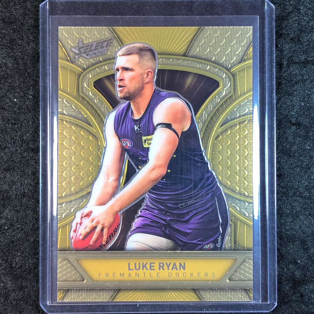 2025 Select AFL Footy Stars LUKE RYAN Dragon Scales Refractor Gold 241 ...