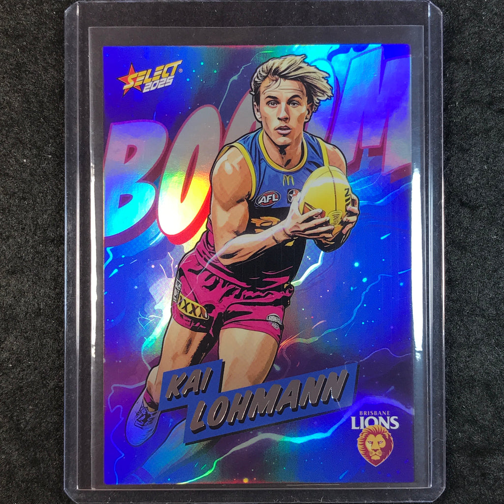 2025 Select AFL Footy Stars KAI LOHMANN Boom 306/360 #20 – Cherry ...