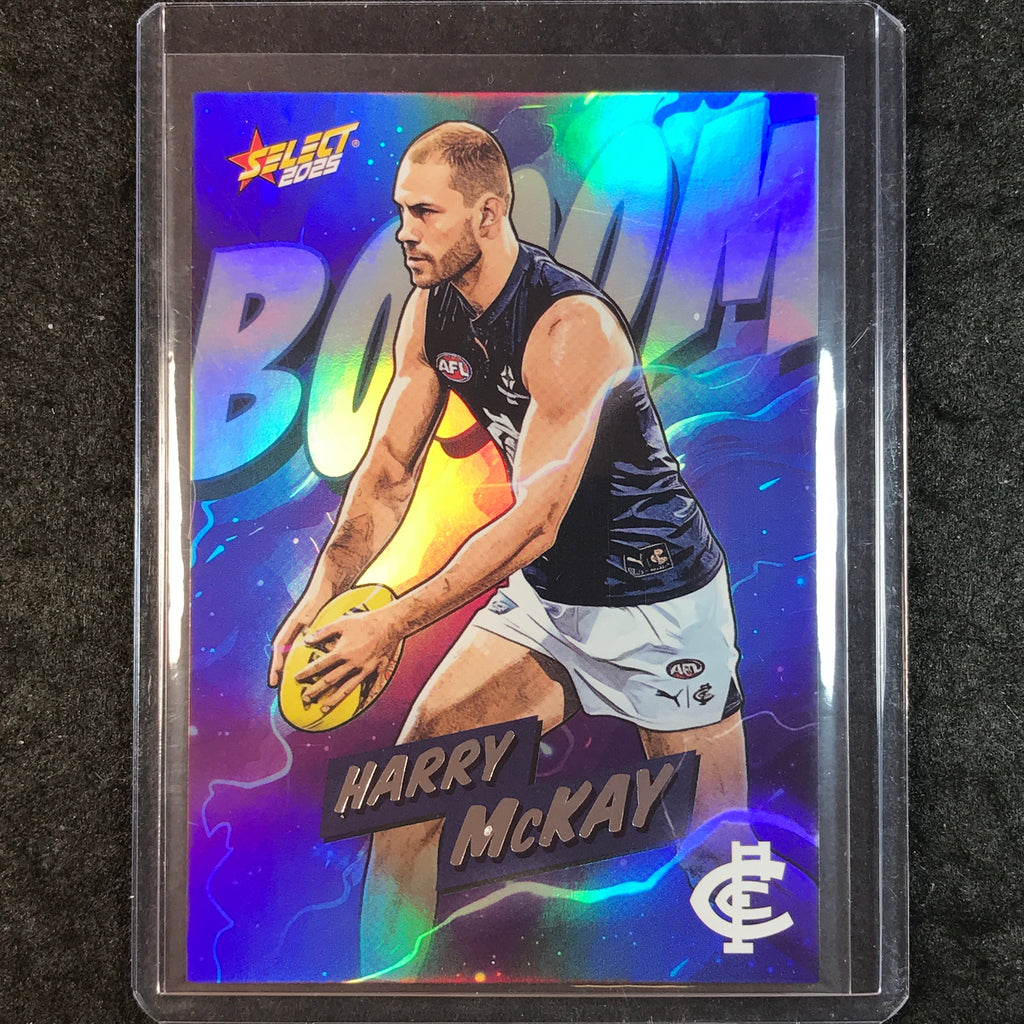 2025 Select AFL Footy Stars HARRY MCKAY Boom 317/360 #32 – Cherry ...