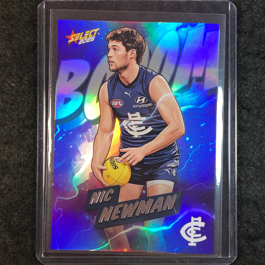 2025 Select AFL Footy Stars NIC NEWMAN Boom 357/360 #33 – Cherry ...