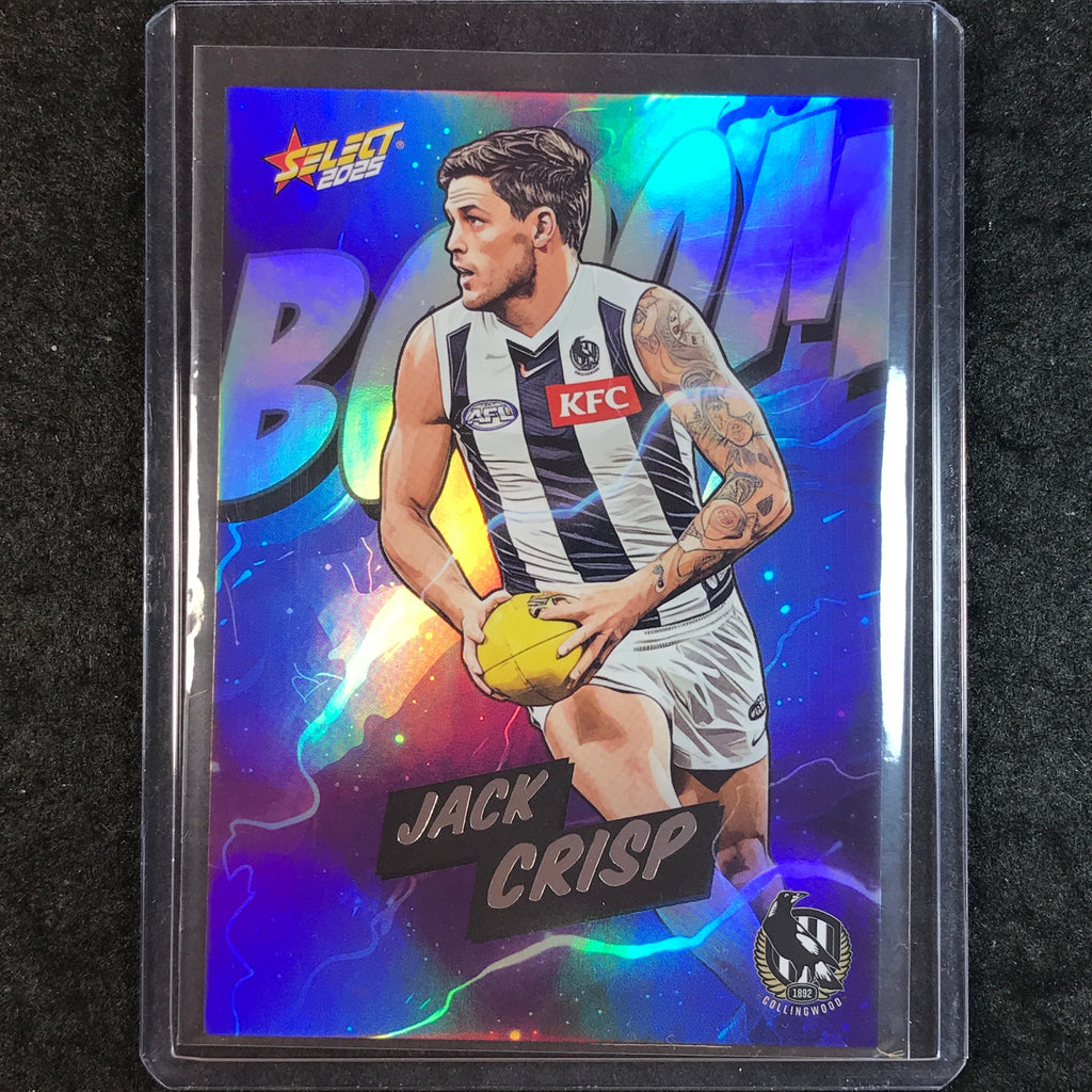 2025 Select AFL Footy Stars JACK CRISP Boom 77/360 #37 – Cherry ...