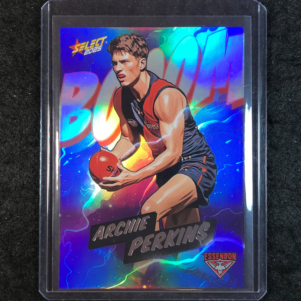 2025 Select AFL Footy Stars ARCHIE PERKINS Boom 238/360 #59 – Cherry ...