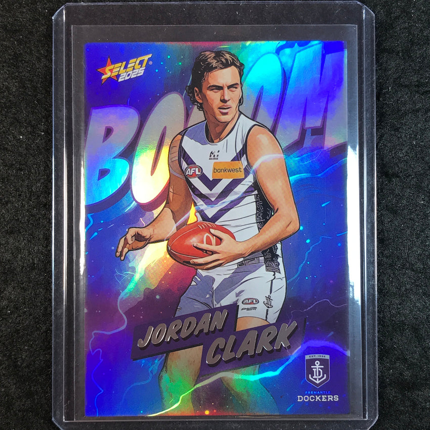 2025 Select AFL Footy Stars JORDAN CLARK Boom 52/360 #63 – Cherry ...