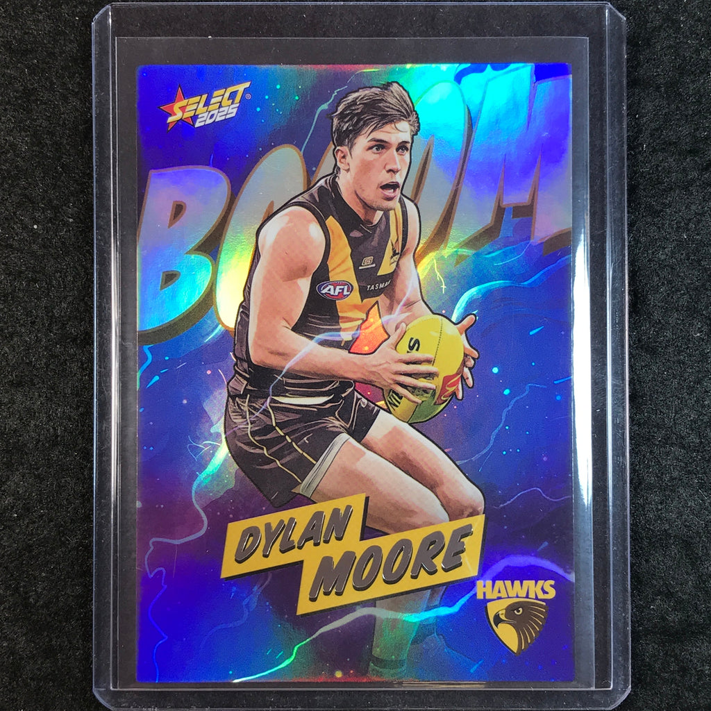 2025 Select AFL Footy Stars DYLAN MOORE Boom 98/360 #115 – Cherry ...