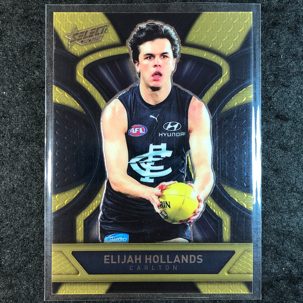 2025 Select AFL Footy Stars ELIJAH HOLLANDS Luminous Dragon Scales 40 ...