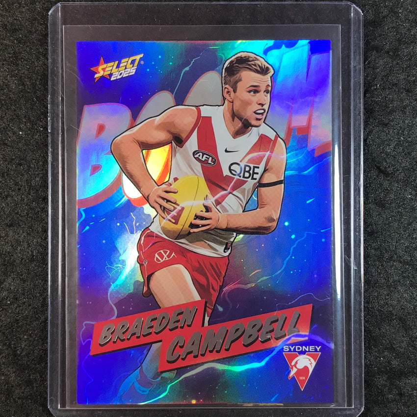 2025 Select AFL Footy Stars BRAEDON CAMPBELL Boom 19/360 #182 – Cherry ...