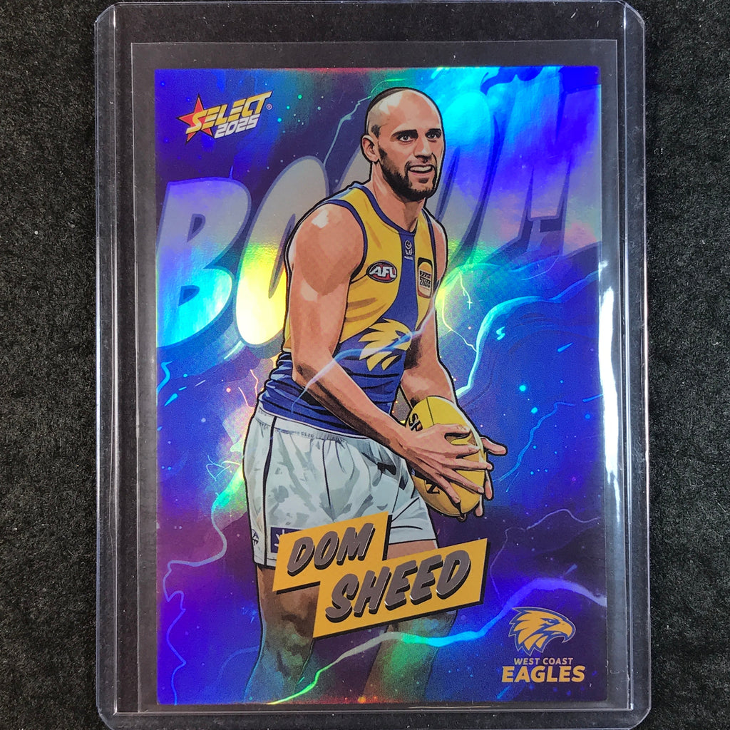 2025 Select AFL Footy Stars DOM SHEED Boom 003/360 #203 – Cherry ...
