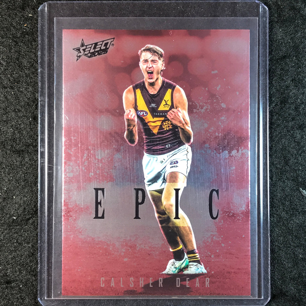 2025 Select AFL Footy Stars CALSHER DEAR Epic Red #ER48 – Cherry ...
