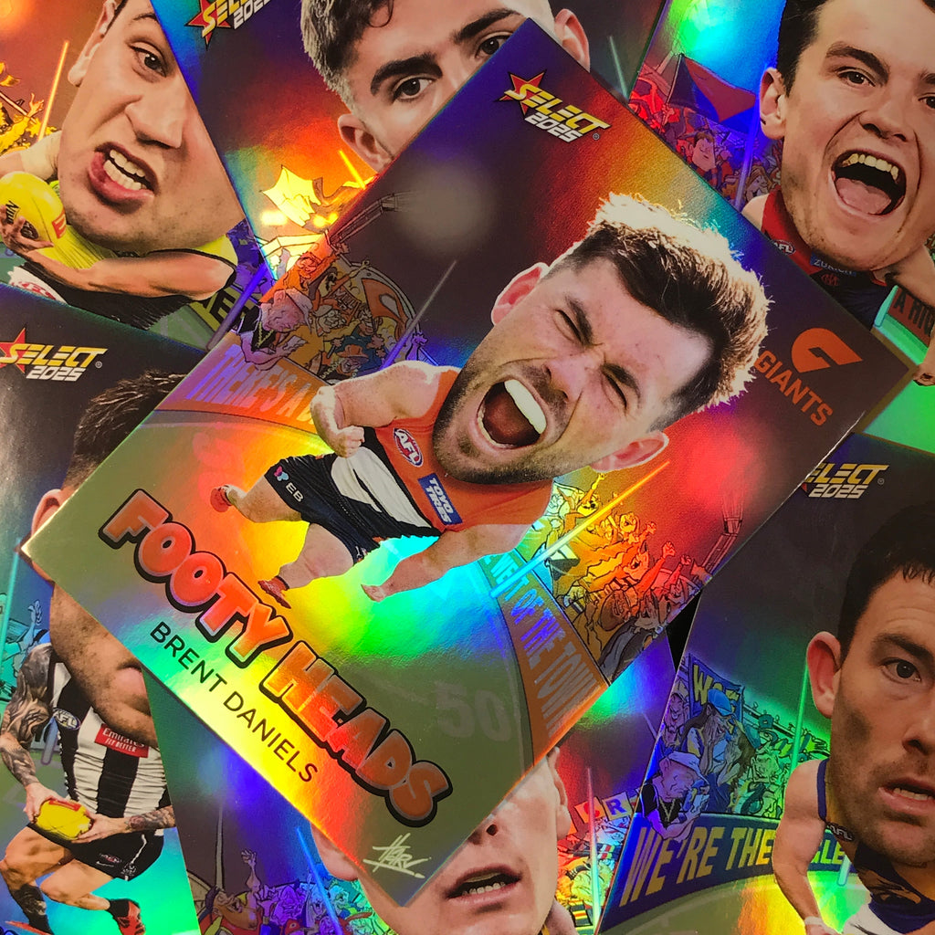 2025 Select AFL Footy Stars NICK VLASTUIN Footy Heads #FH84 – Cherry ...