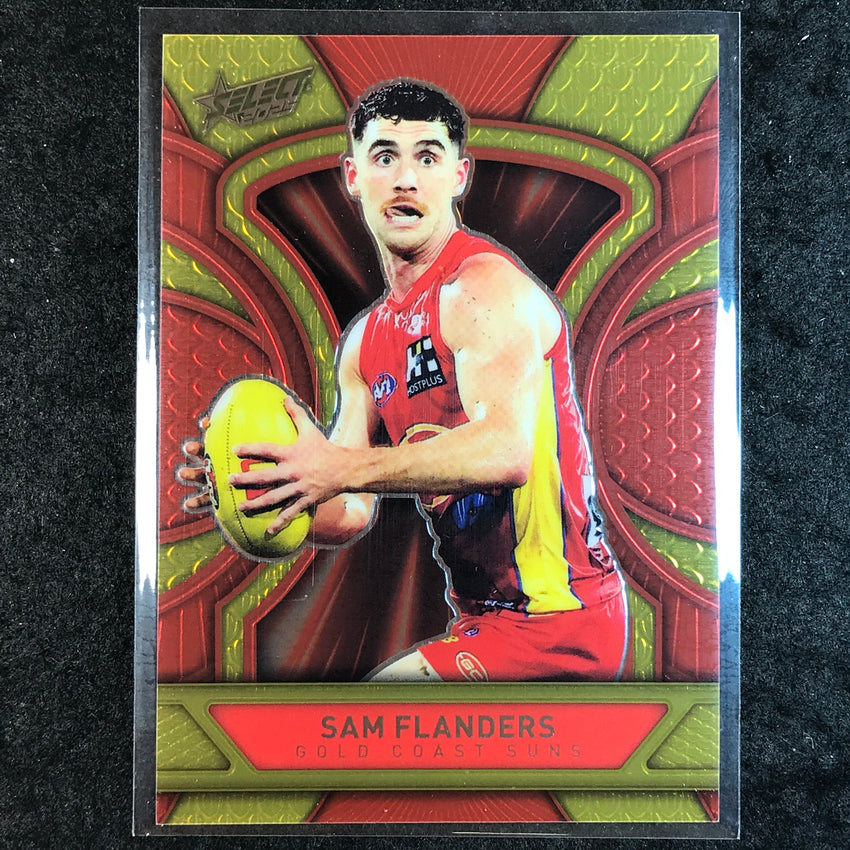 2025 Select AFL Footy Stars SAM FLANDERS Luminous Dragon Scales 436/79 ...