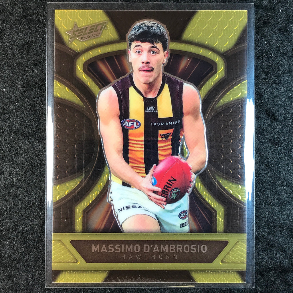 2025 Select AFL Footy Stars MASSIMO D'AMBROSIO Luminous Dragon Scales ...