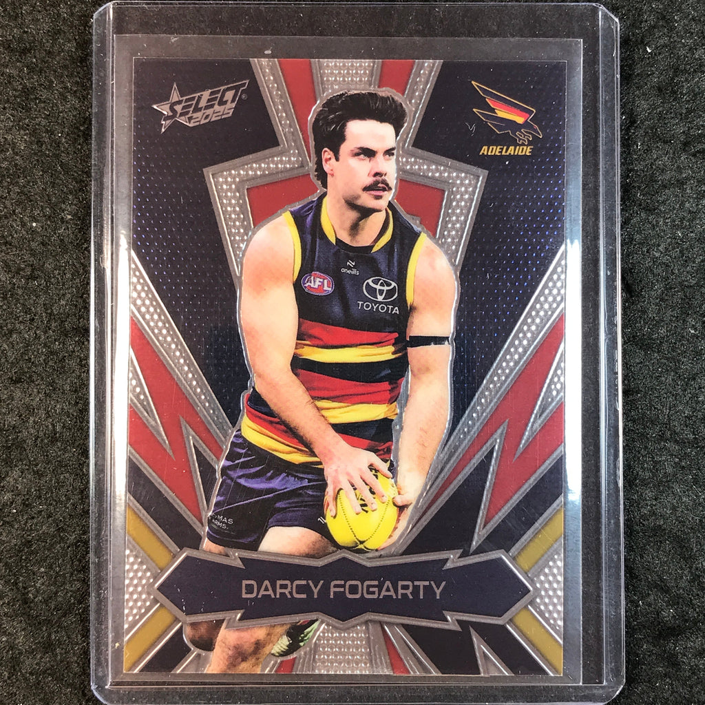 2025 Select AFL Footy Stars DARCY FOGARTY Thunderbolt Gold Logo 350/39 ...