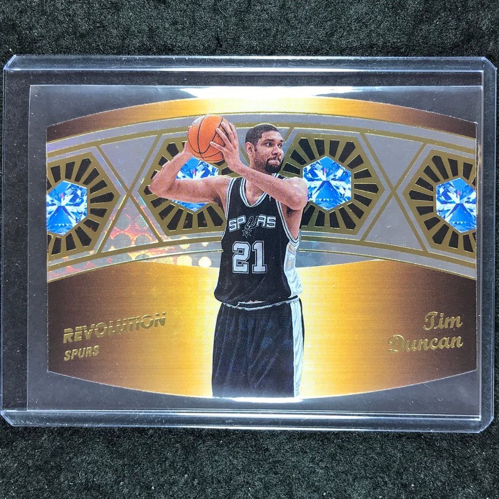 2024-25 Revolution TIM DUNCAN Ring Bearers Base Die-Cut #8 – Cherry ...