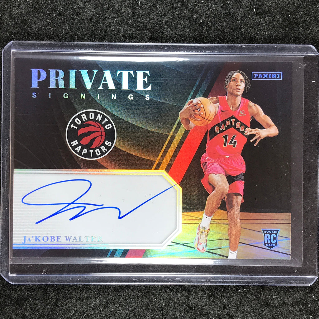 2024-25 Revolution JA'KOBE WALTER Private Signings Rookie Auto #WAL ...
