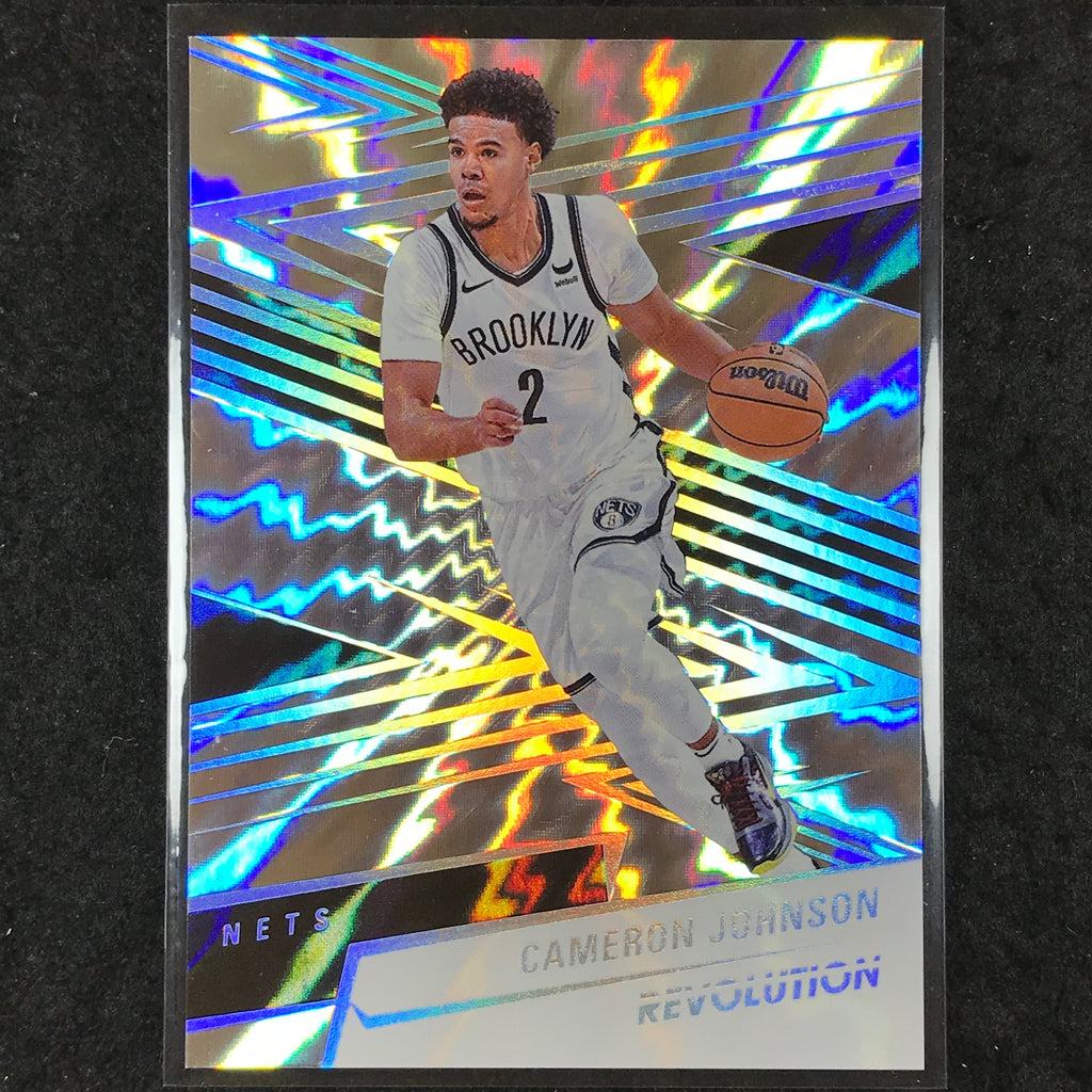 2024-25 Revolution CAMERON JOHNSON Base Lightning /175 #21 – Cherry ...
