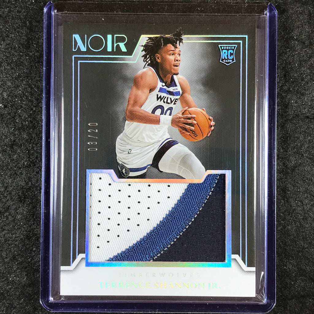 2024-25 Noir TERRENCE SHANNON JR. Rookie Jumbo Material Patch Internat ...