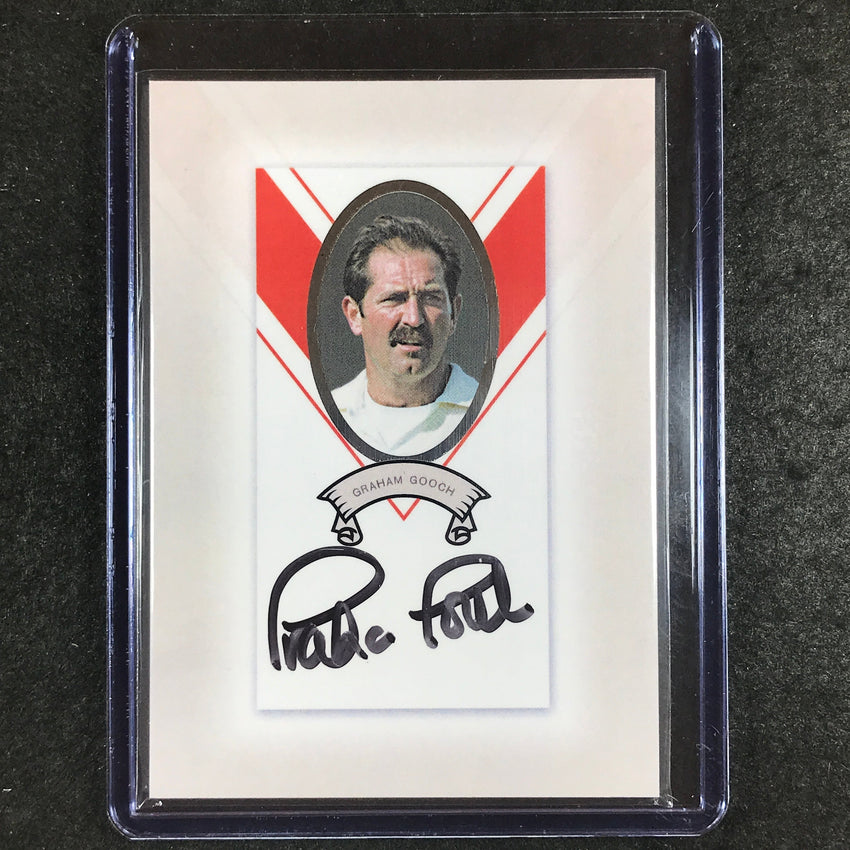 2024 Futera Vintage Cricket GRAHAM GOOCH Autograph 4/10 #CCA02 – Cherry ...