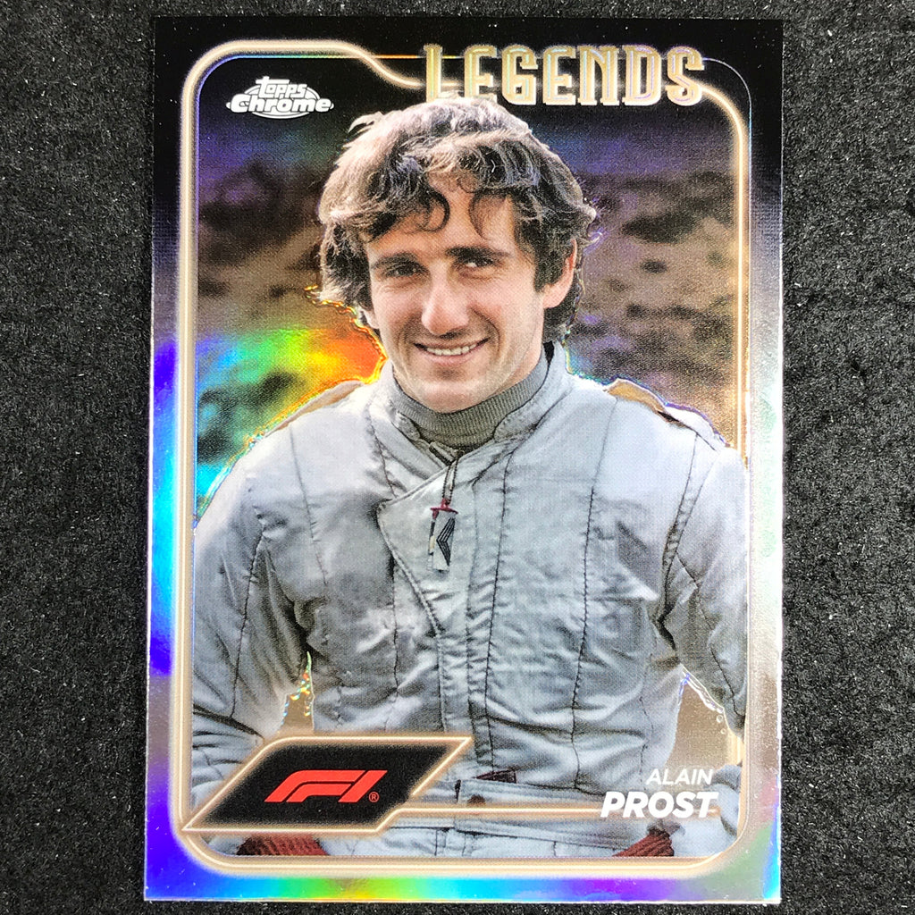 2024 Topps Chrome Formula 1 ALAIN PROST Base Refractor #190 – Cherry ...