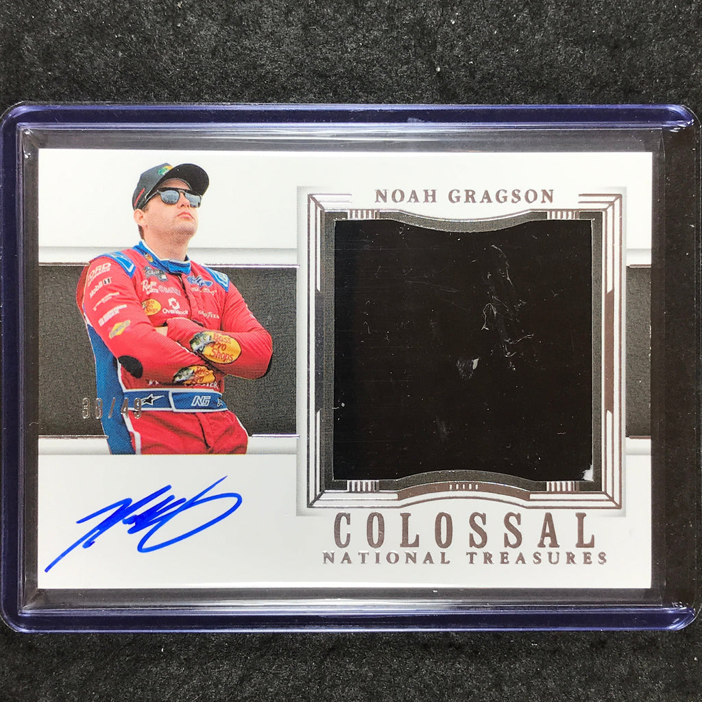 2024 National Treasures Racing NOAH GRAGSON Colossal Material Auto Rel ...
