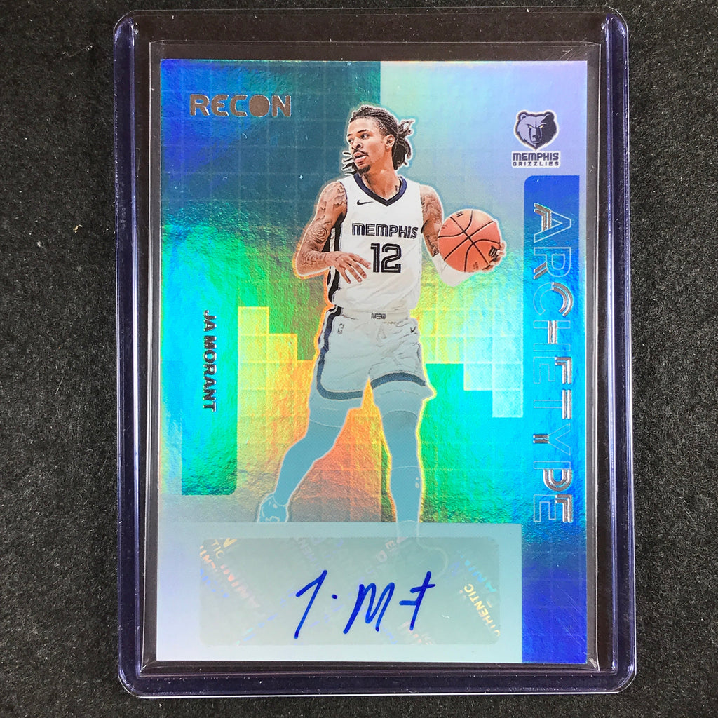 2023-24 Recon JA MORANT Archetype Signatures Auto #JAM – Cherry ...