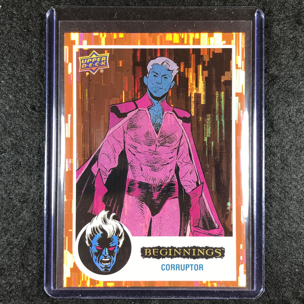 2024 Marvel Beginnings Vol. 2 Series 2 CORRUPTOR Base Orange Bridge /1 ...