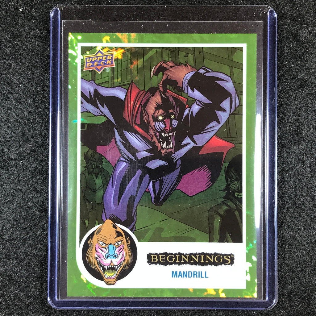 2024 Marvel Beginnings Vol. 2 Series 2 MANDRILL Green Rainbow 61/61 #8 ...