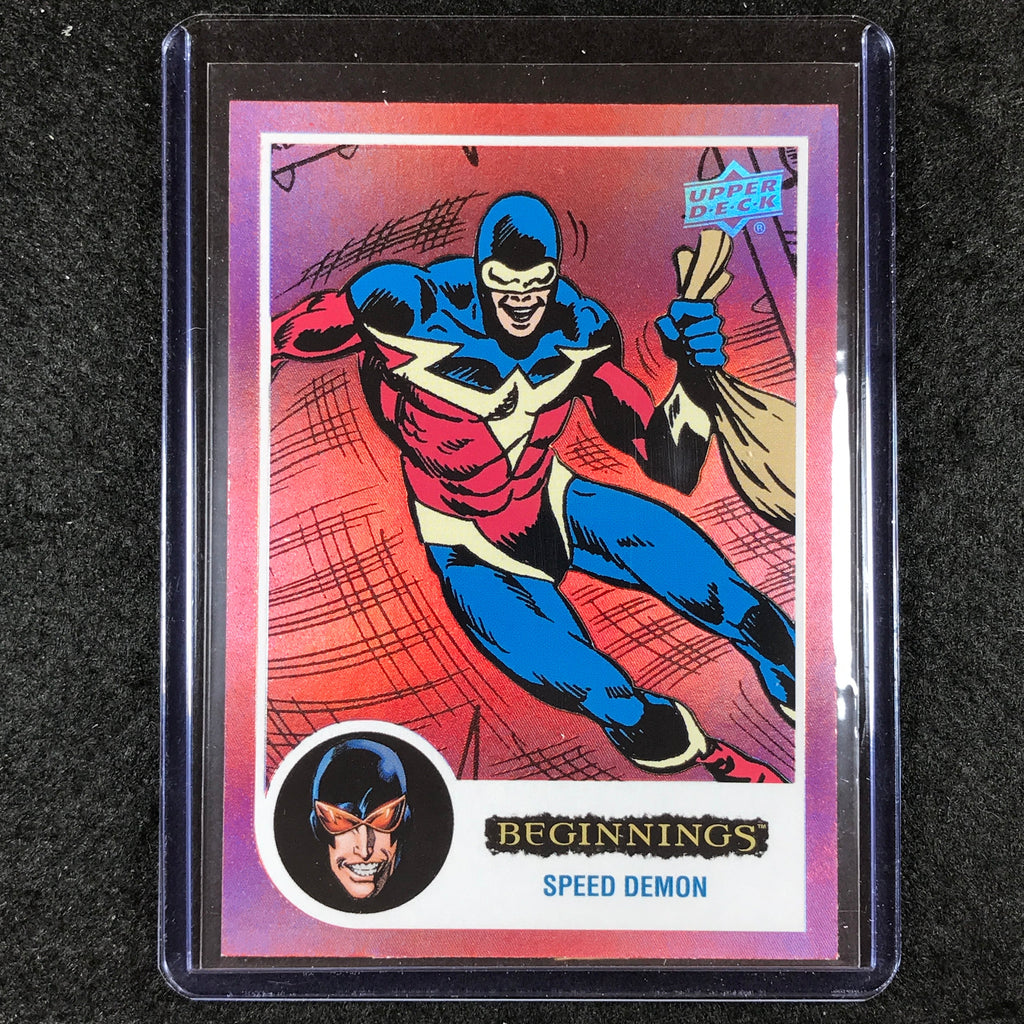 2024 Marvel Beginnings Vol. 2 Series 2 SPEED DEMON Flipped FX Red 40/4 ...