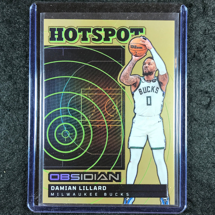 2024-25 Obsidian DAMIAN LILLARD Hotspot Bronze Flood 26/60 #1 – Cherry ...
