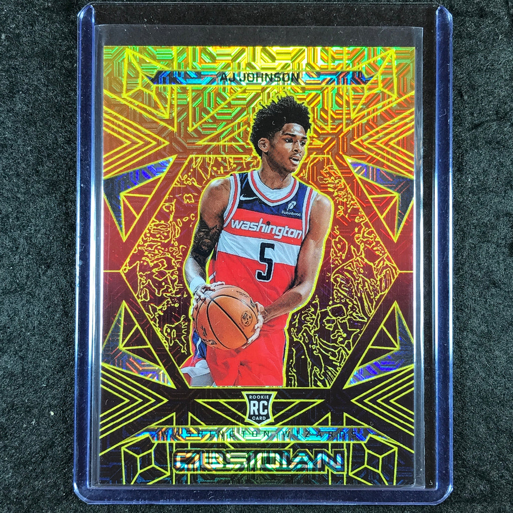 2024-25 Obsidian AJ JOHNSON Rookie Base Molten Mojo 1/10 #142 – Cherry ...
