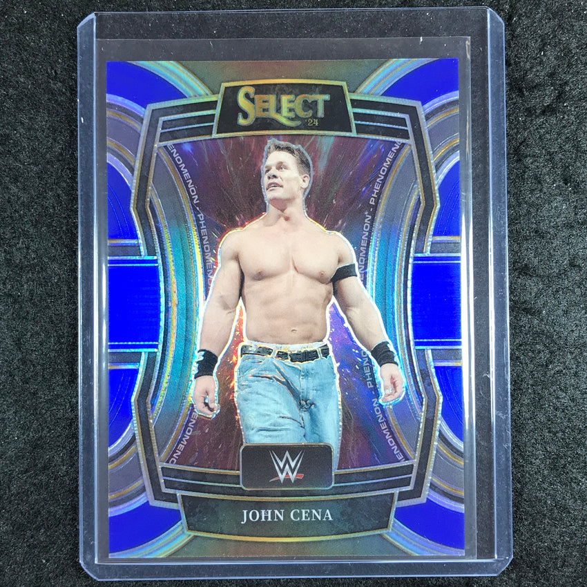 2024 Select WWE JOHN CENA Phenomenon Blue 30/49 #29 – Cherry Collectables
